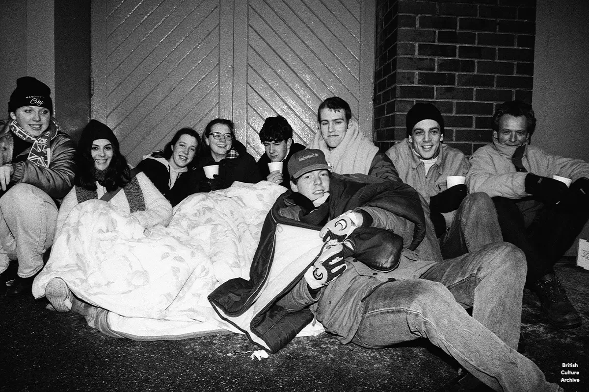 Oasis Fans, Maine Road, 1996 | Jon Shard