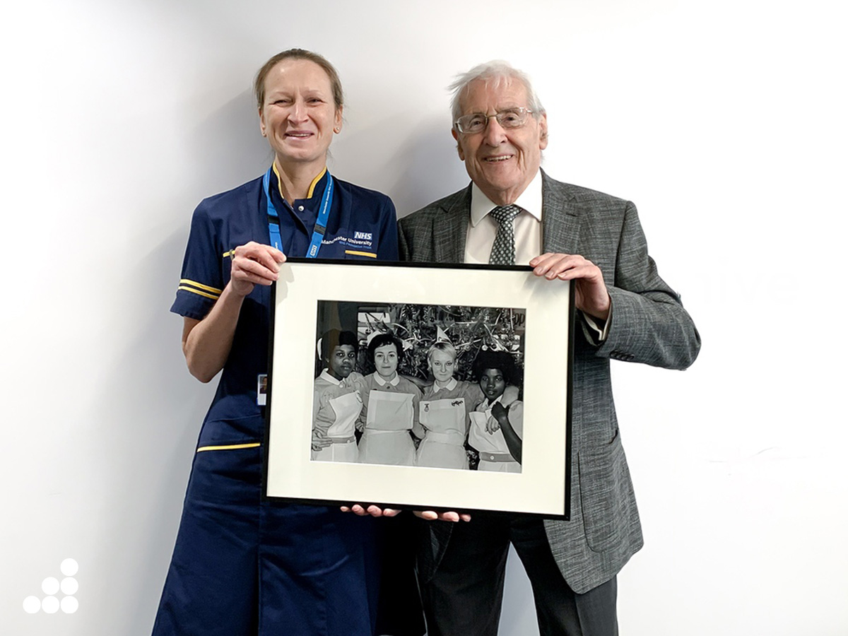 British Culture Archive donate framed George Shepherd Print to Trafford ...