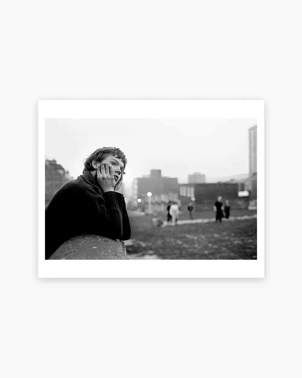 Glenn On The Wall, 1978 by Tish Murtha